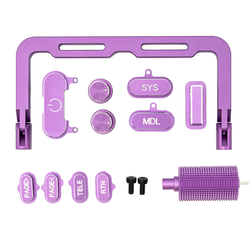 V16 CNC Metal kit Purple - HelloRadioRC